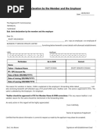Joint Declaration Format | PDF