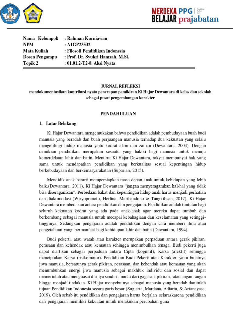 Fpi Topik 2 (AK) Rahman Kurrniawan | PDF