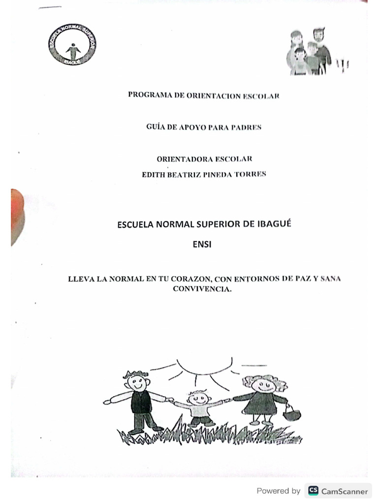 Guía De Escuela De Padres Pdf