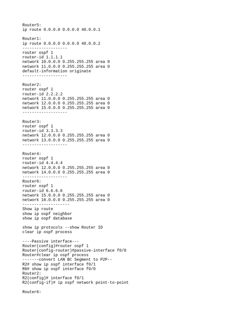 ENSA - Module - 2-OSPF LAB | PDF