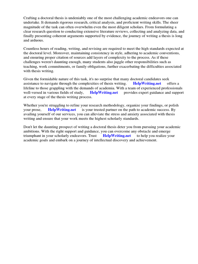 Doctoral Thesis Plural | PDF | Thesis | Plural