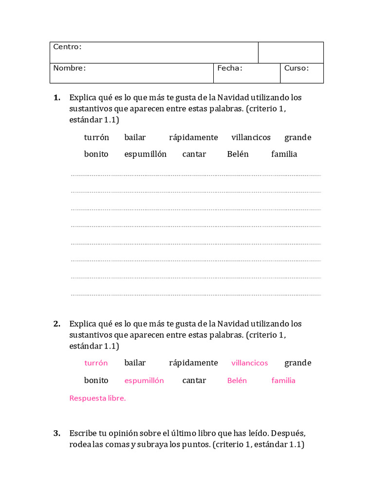 Eval 3pri Lcas - Msav - Soluciones Unida 4 Generar Prueba | PDF ...