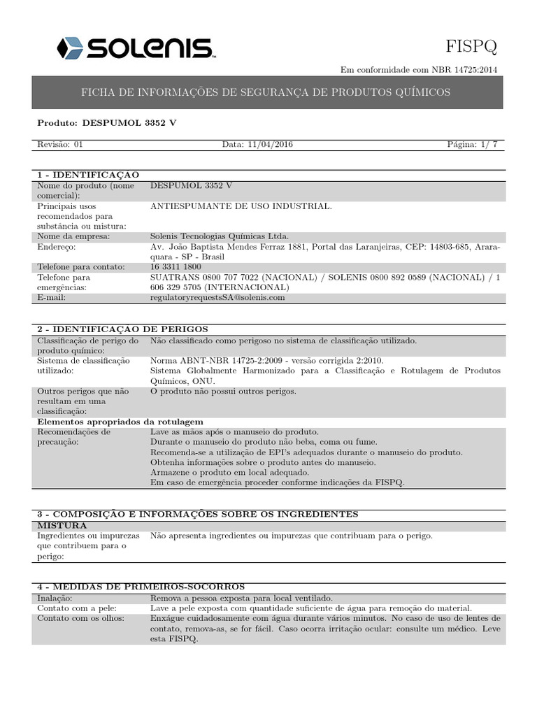 DESPUMOL_3352_FTS | PDF