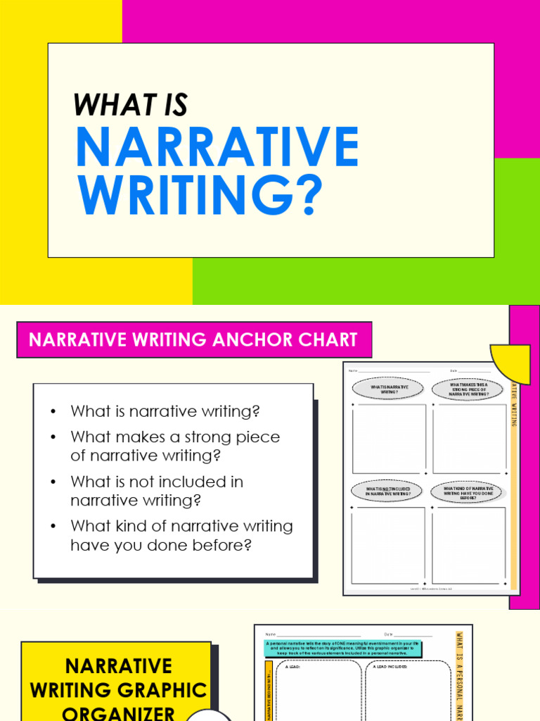What Is Narrative Writing Slide Deck | PDF