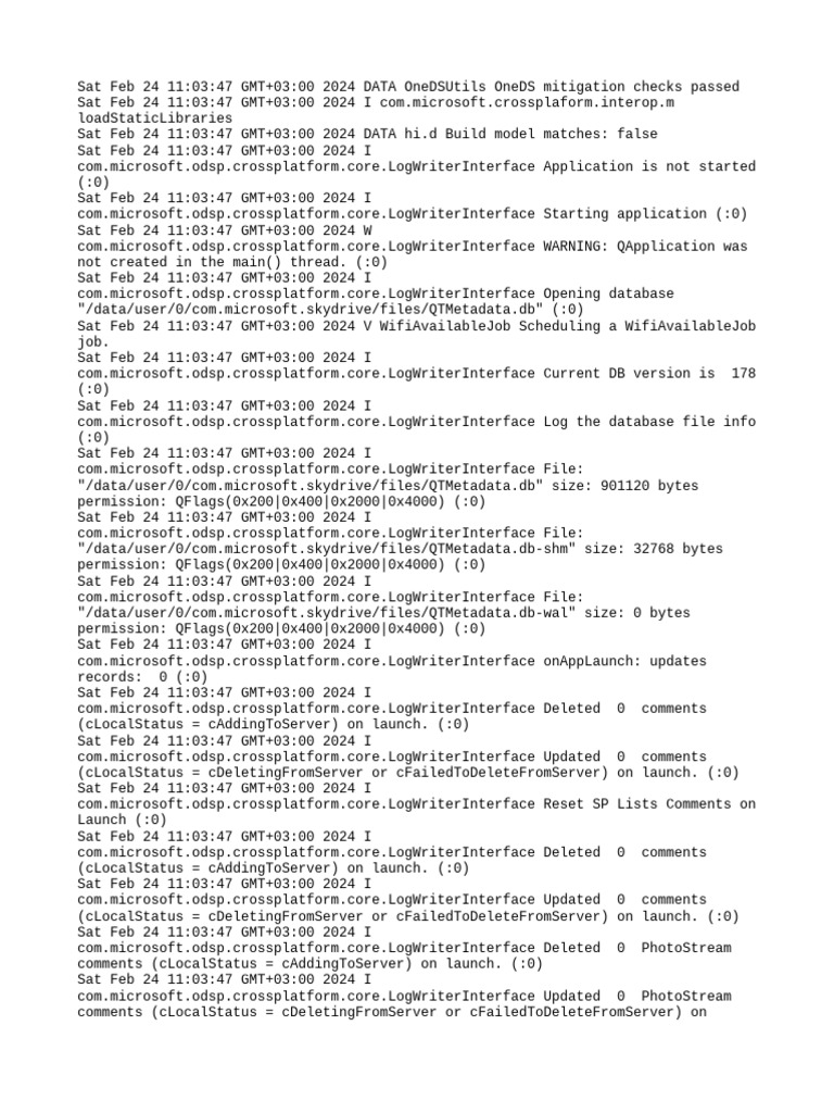 current_log | PDF | Databases | Software
