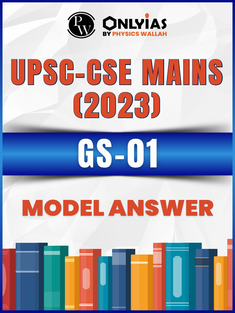 Pwonlyias Gs 01 Model Answer | PDF | Agriculture | Water Resources