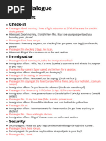 Philippine Airlines Script | PDF