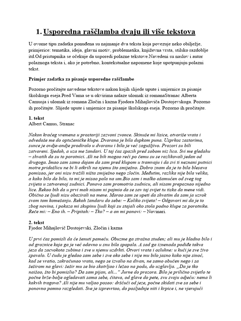 03 Primjeri Zadataka S Mature | PDF