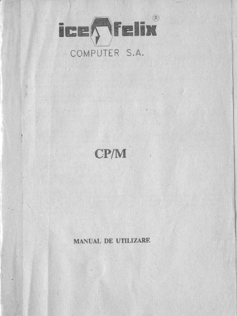 ICE Felix - Manual CPM | PDF