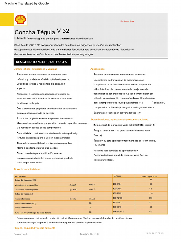 FT Shell Tegula V 32 | PDF