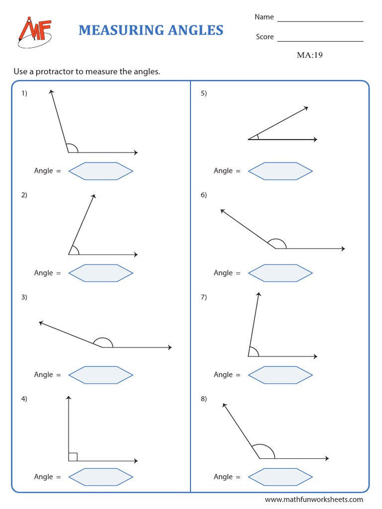 Measure Angles | PDF