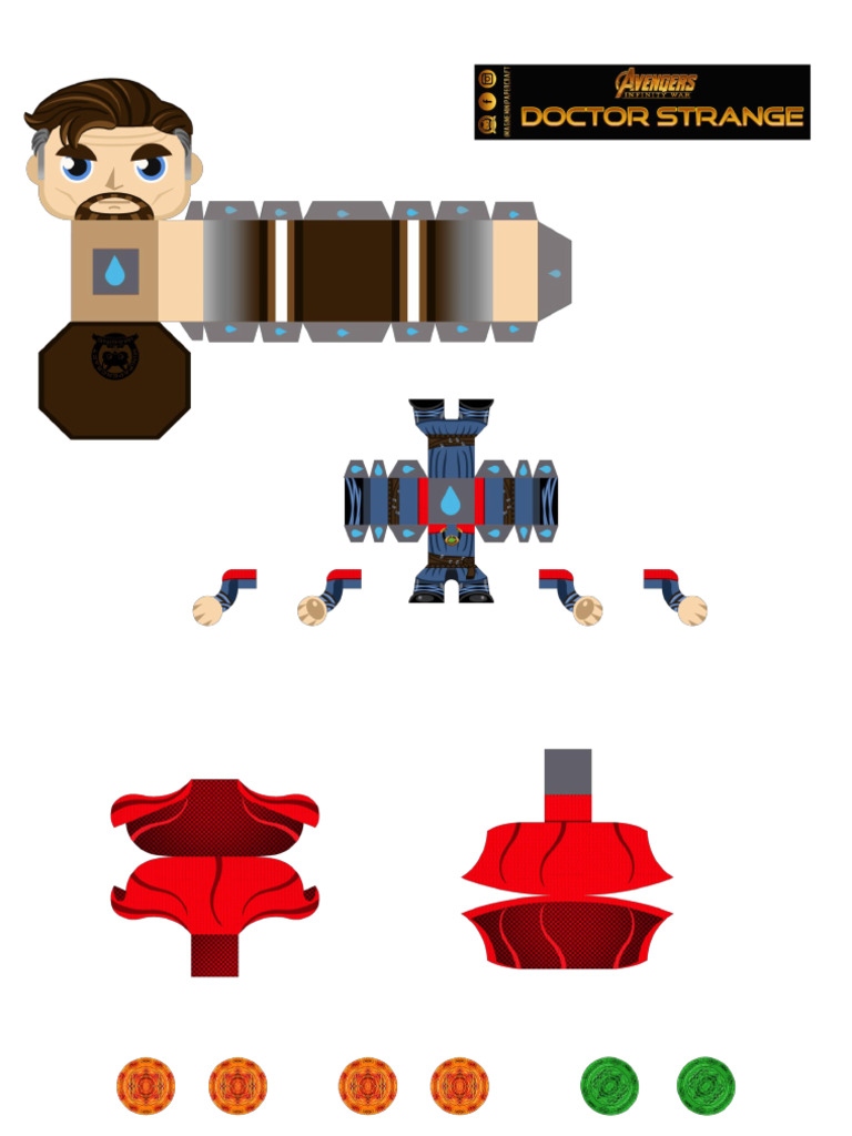 Doctor Strange (Infinity War) by Imagine Minipapercraft | PDF