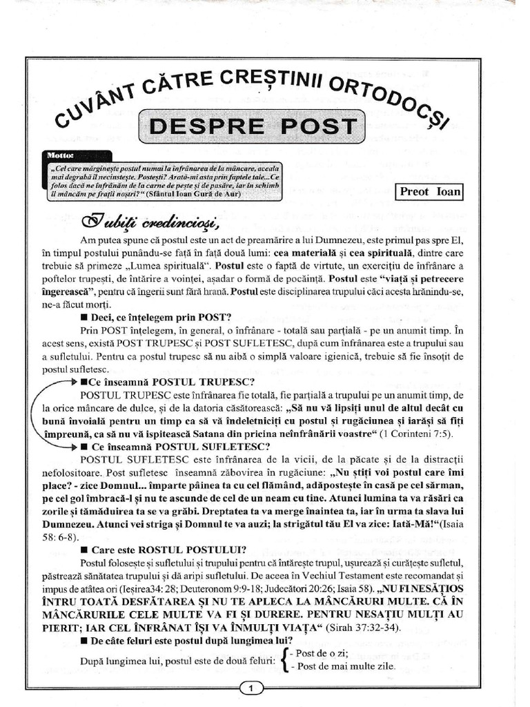 Despre Post | PDF