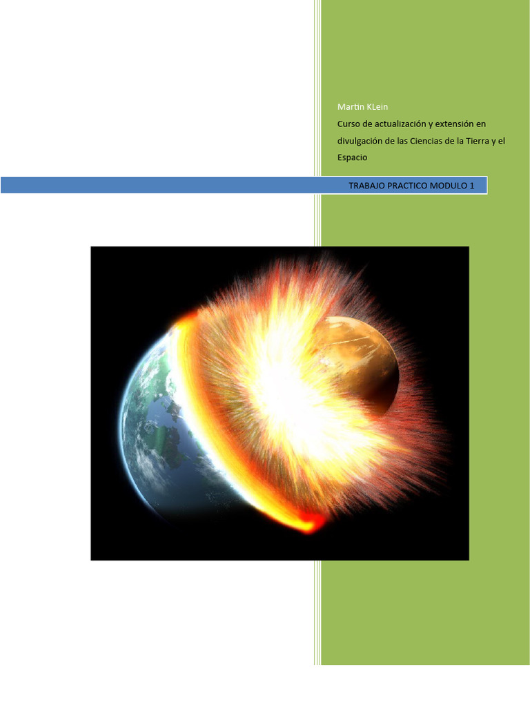 TP MODULO 1 Martin Klein | PDF | Meteorología | Tierra