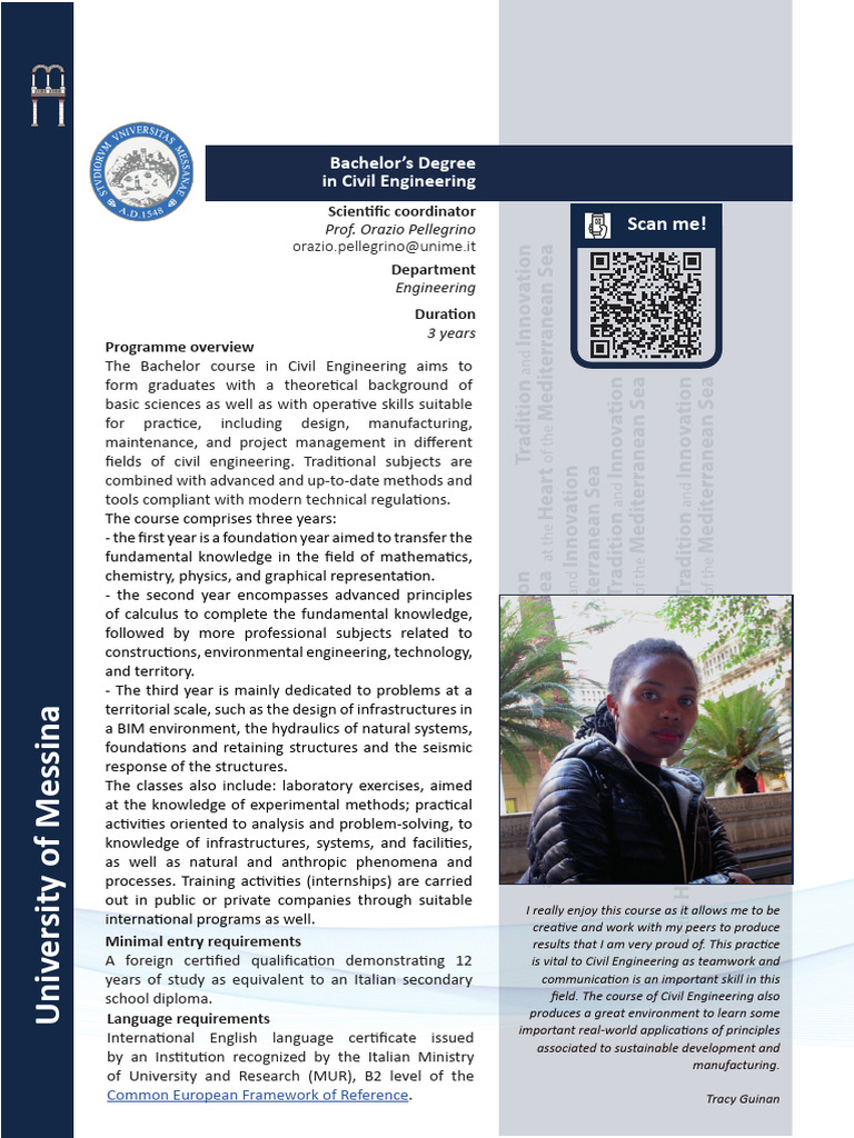 Info Sheet Ba Civil Engineering (1) | PDF | Engineering | Civil Engineering