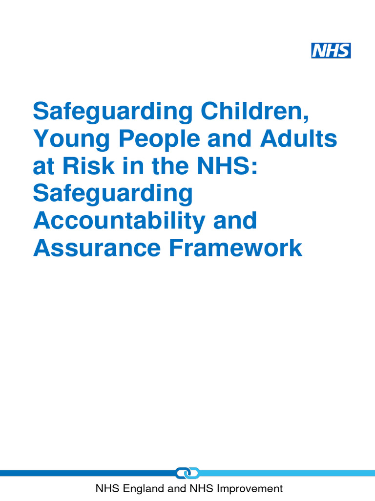 NHS Safeguarding Framework | PDF | Child Protection | Health Equity