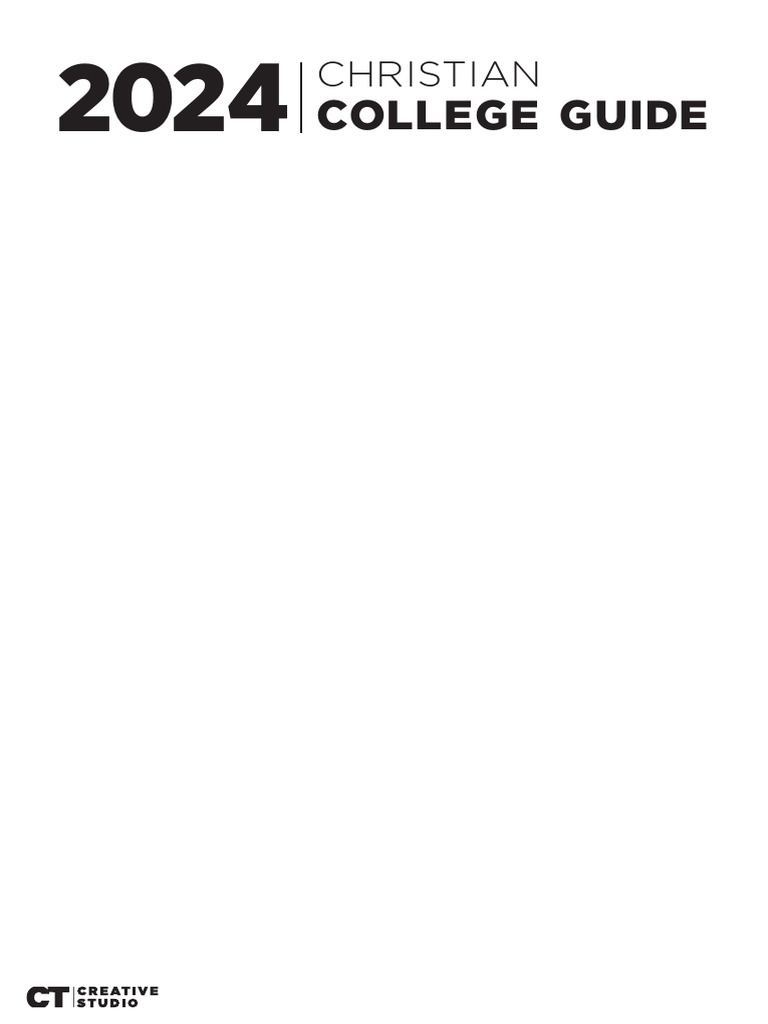 Annual Christian College Guide | PDF | Curriculum