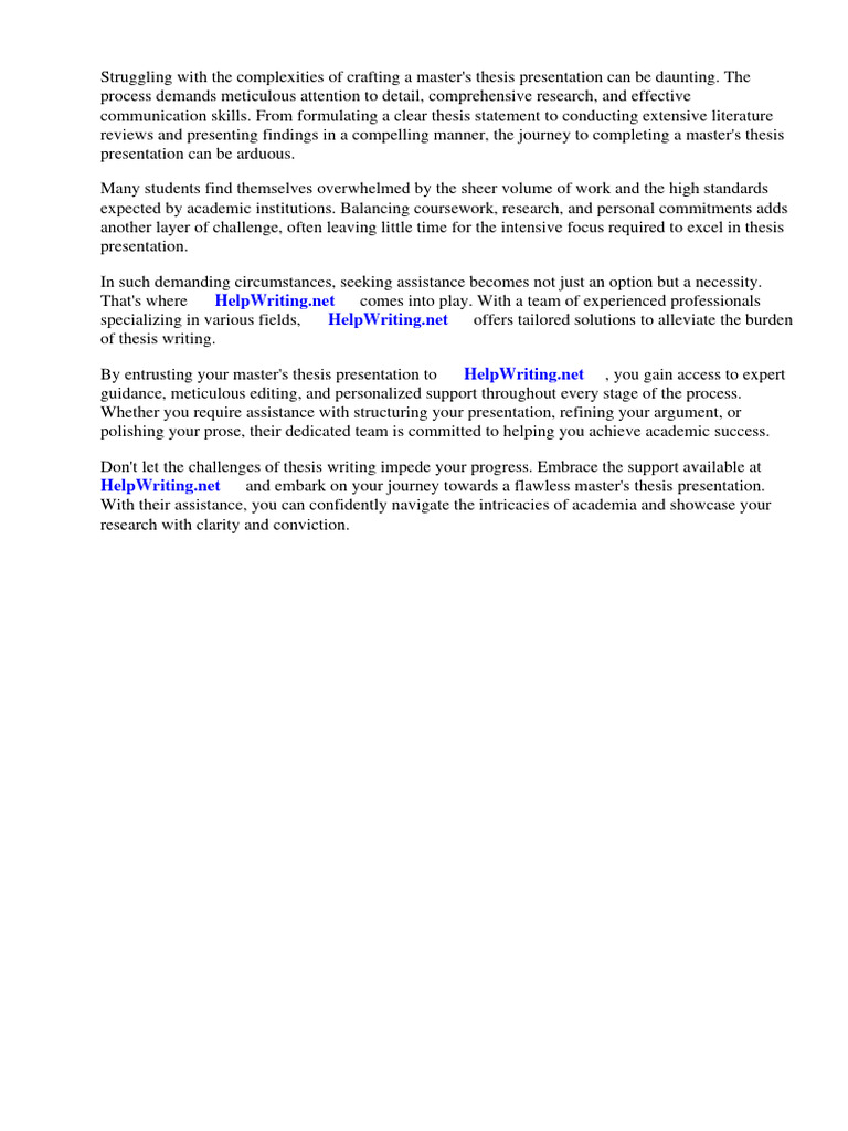 Master Thesis Presentation PPT KTH | PDF | Thesis | Microsoft Power Point