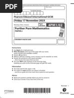 Edexcel O Level Maths Past Paper | PDF | Geometry | Mathematical Physics