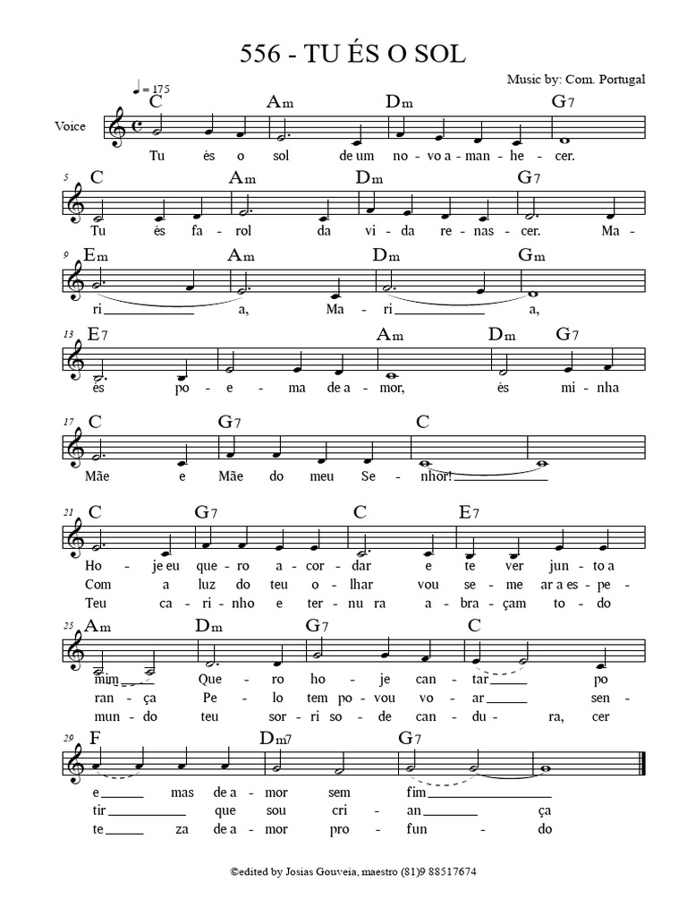 Tu És o Sol | PDF