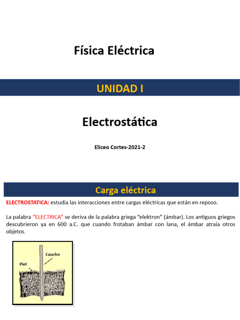 IPropiedades de La Carga Electrica | PDF | Electrostática | Carga eléctrica