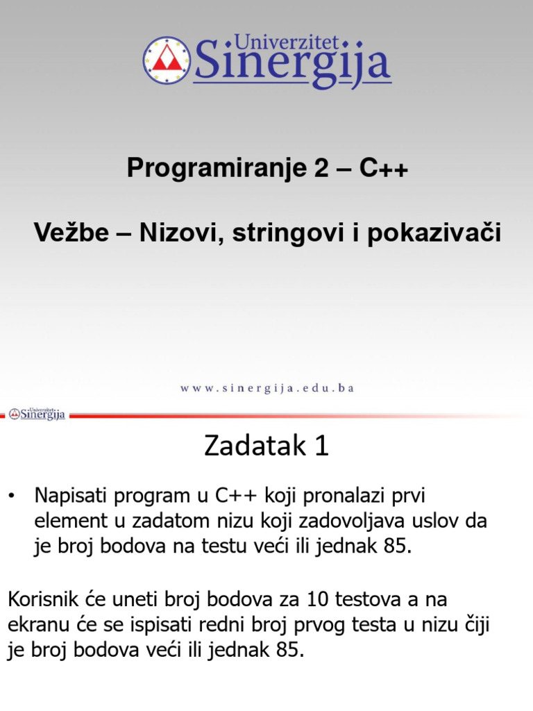 04 - P2 - Vjezbe 4 | PDF