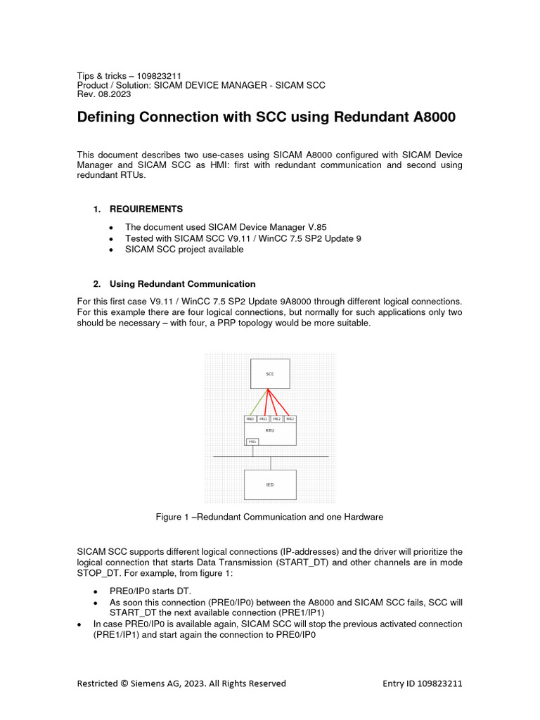 A8000 To SCC 104 Configuration | PDF | Network Topology | Ip Address