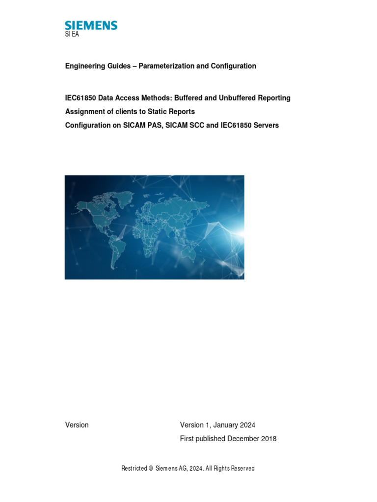 Configuring Static Reports in SICAM SCC | PDF | Ip Address | Computer ...