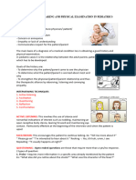 Paediatric History OSCE Checklist Geeky Medics | PDF | Caregiver ...