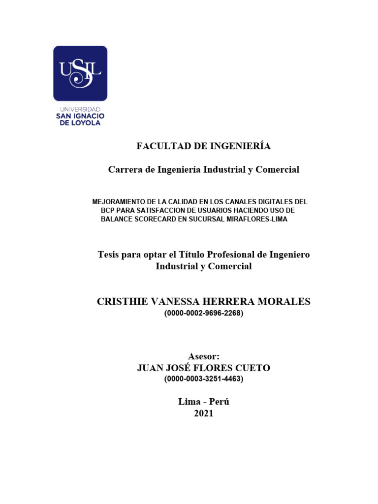 2021_Herrera Morales | PDF | Calidad (comercial) | Bancos 2021_Herrera Morales | PDF | Calidad (comercial) | Bancos