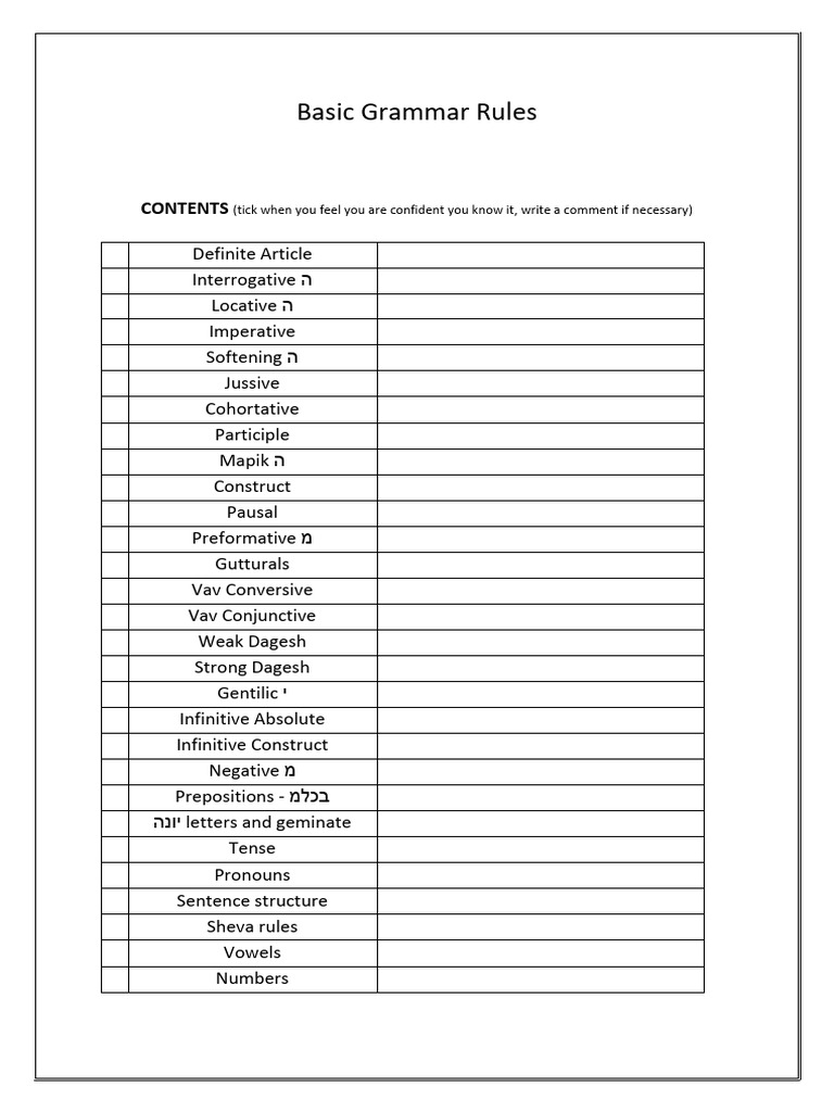 grammar booklet full version 2022 BH | PDF | Verb | Semantic Units