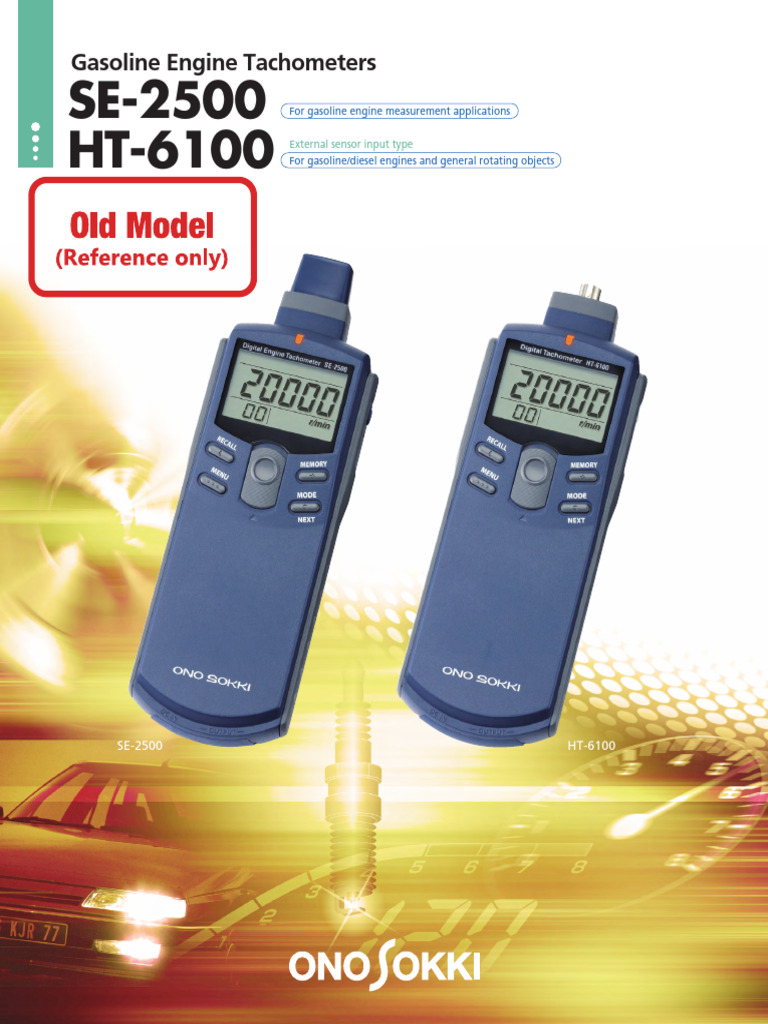 se2500_ht6100e_2 | PDF | Ignition System | Sensor
