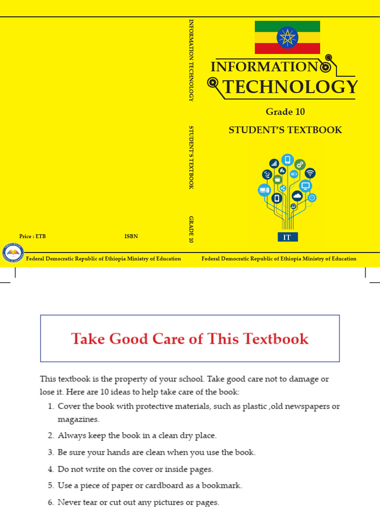 IT Grade 10 Students Textbook_final June 23 2022 (1) | PDF | Computer ...
