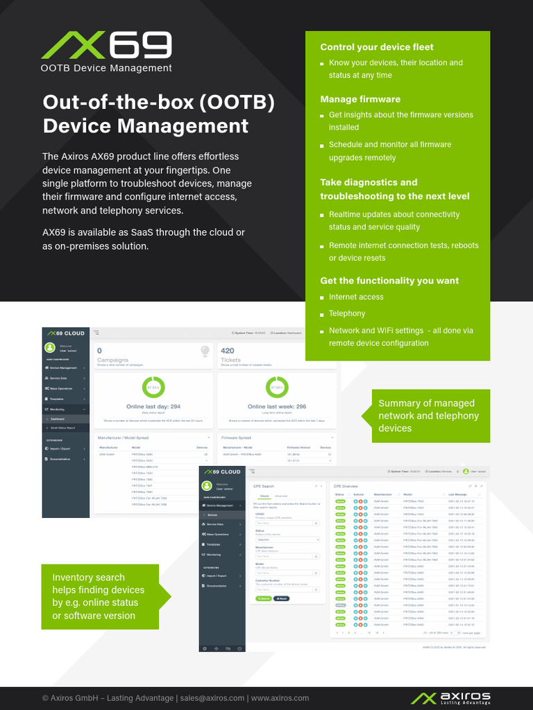 2023 07 AX69 Brochure | PDF | Cloud Computing | Computing