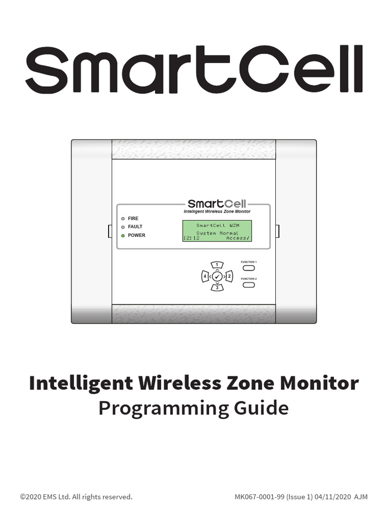 EMS SmartCell Programming Guide | PDF | Menu (Computing ...
