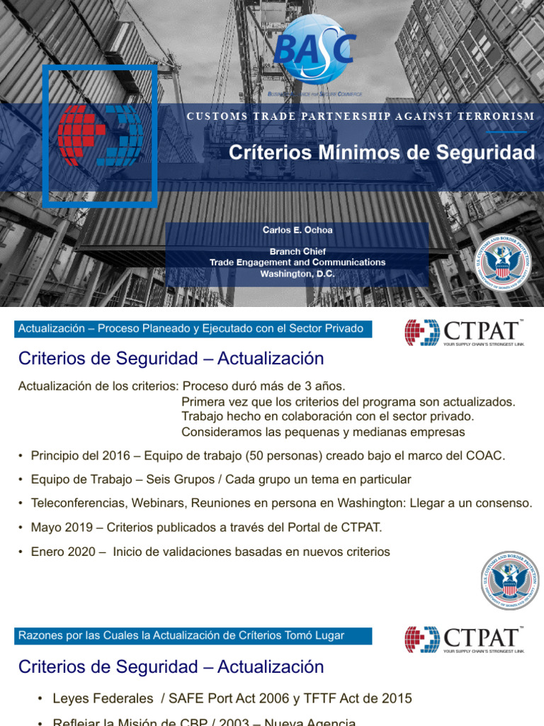 BASC MSC Spanish August 2021 | PDF | La seguridad informática | Seguridad
