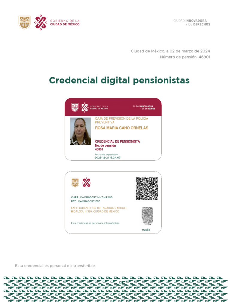 Credencial Digital | PDF