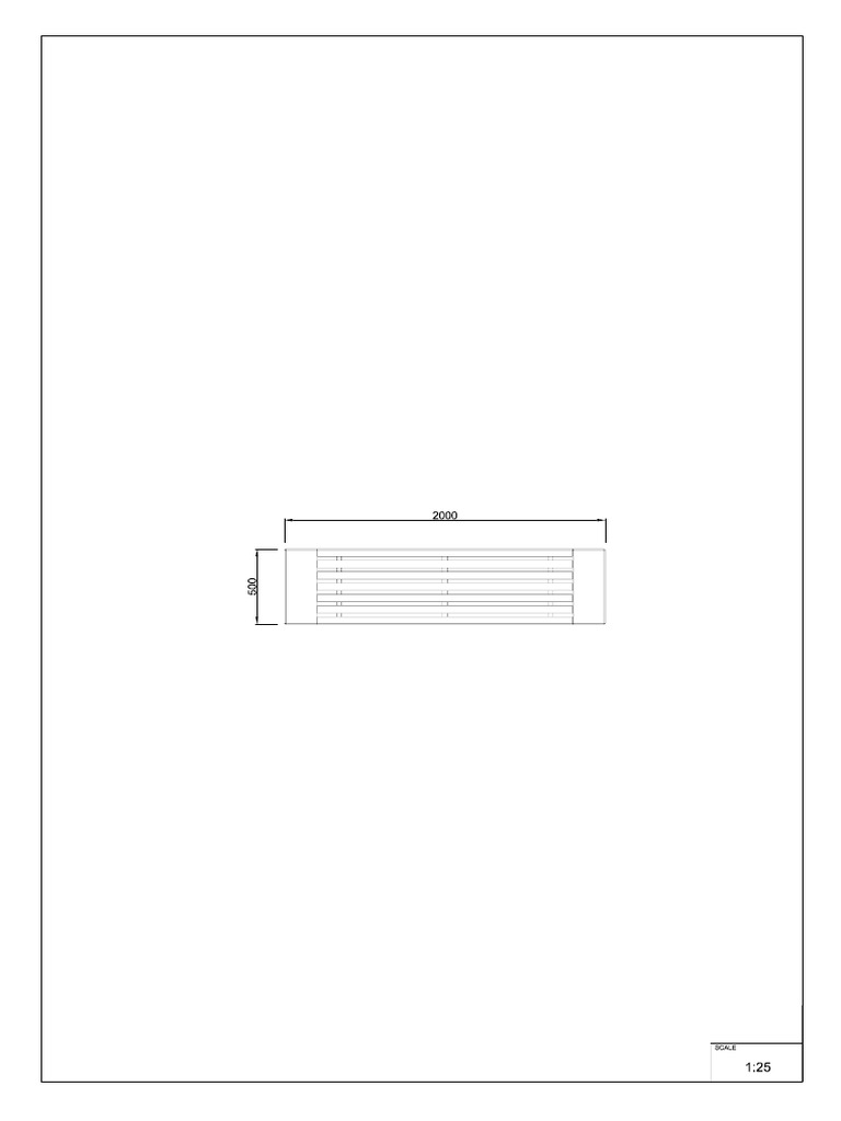 Inter Play Family Topazo Deco White Concrete Bench 2 Technical Drawings | PDF