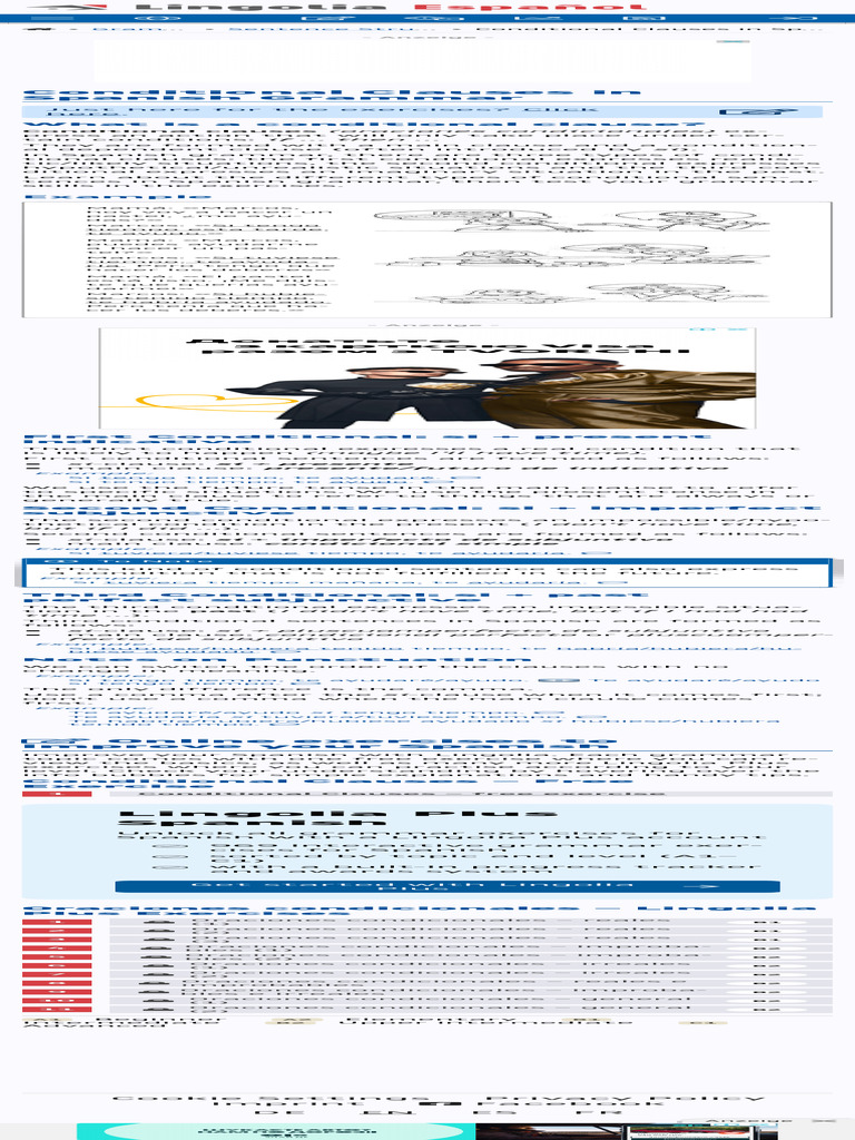 Conditional Clauses in Spanish Grammar | PDF | Syntax | Linguistic ...