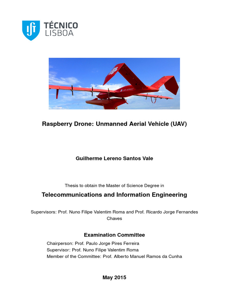 Raspberry Drone - Unmanned Aerial Vehicle (UAV) | PDF | Raspberry Pi ...
