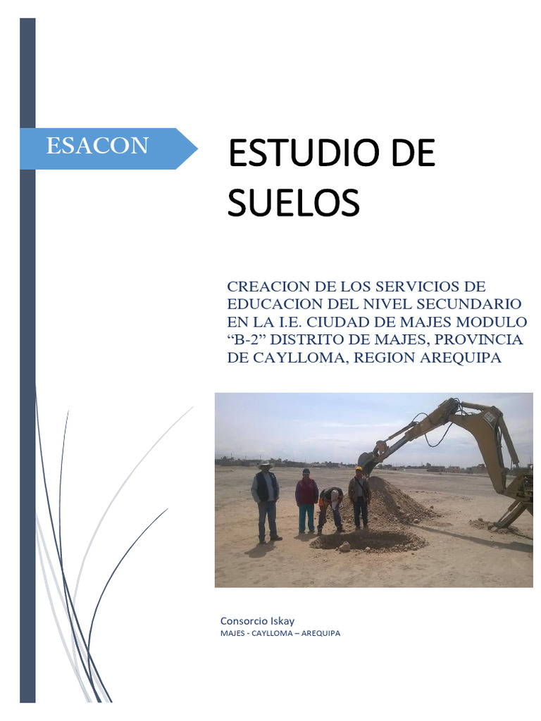 Estudio de Suelo | PDF