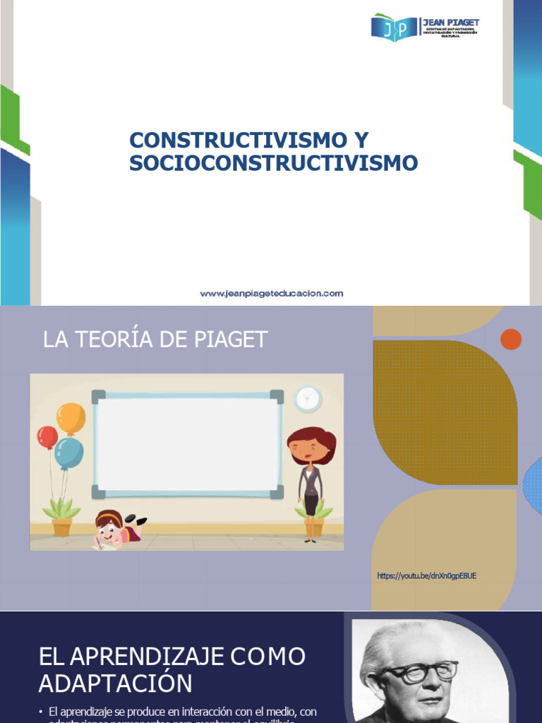 Constructivismo Y Socioconstructivismo | PDF | Aprendizaje | Constructivismo (filosofía de la ...