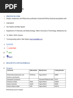 Maxiprep and Midiprep DNA Isolation Guide | PDF | Biochemistry | Chemistry