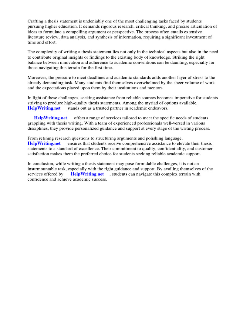 Thesis Statement Halimbawa | PDF | Tagalog Language | Essays