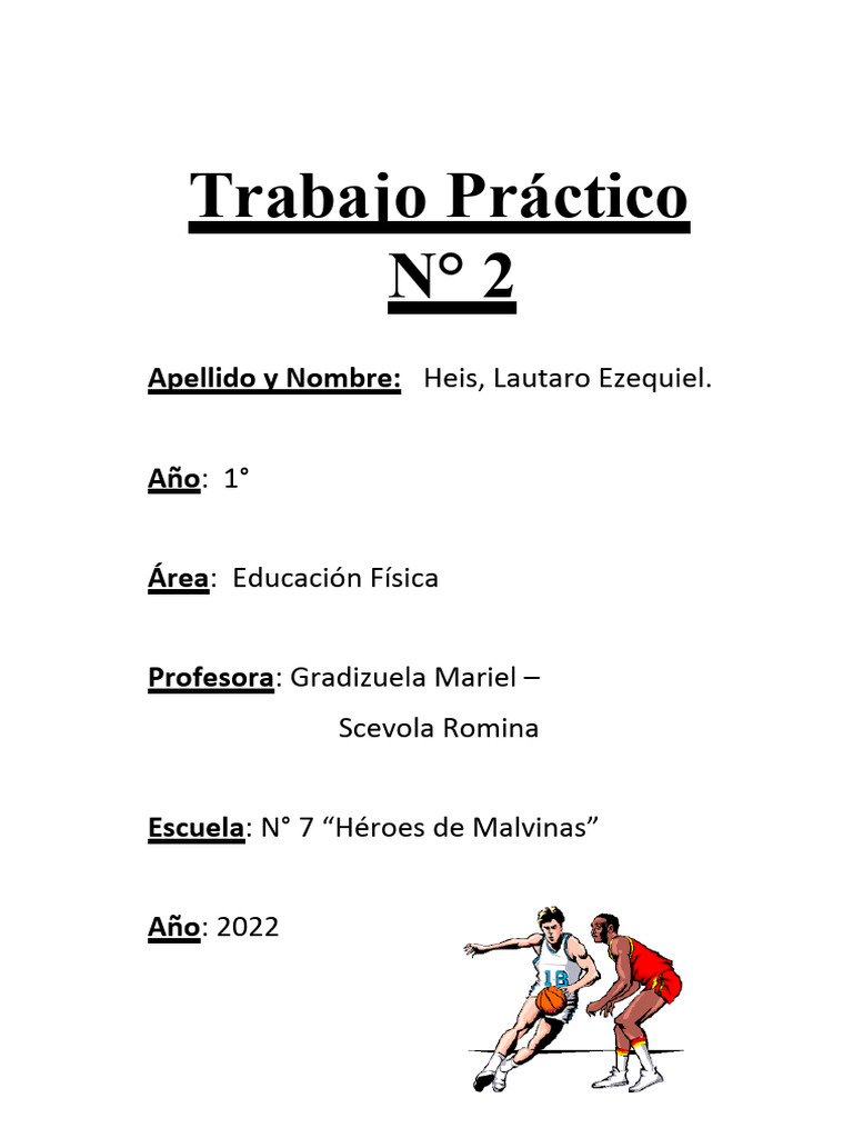 Trabajo Práctico Educacion Fisica | PDF | Deportes | Asociación de Futbol