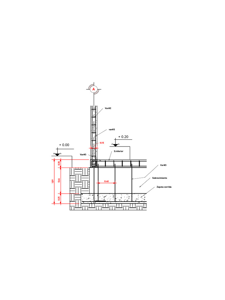 Detalle de Zapata | PDF