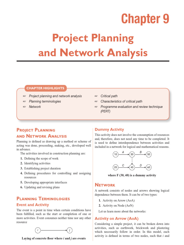 PROJECT Planning and Networking | PDF