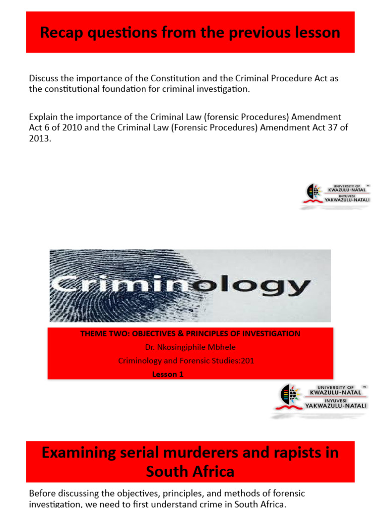 Theme 2 Lesson 1 | Download Free PDF | Serial Killer | Rape