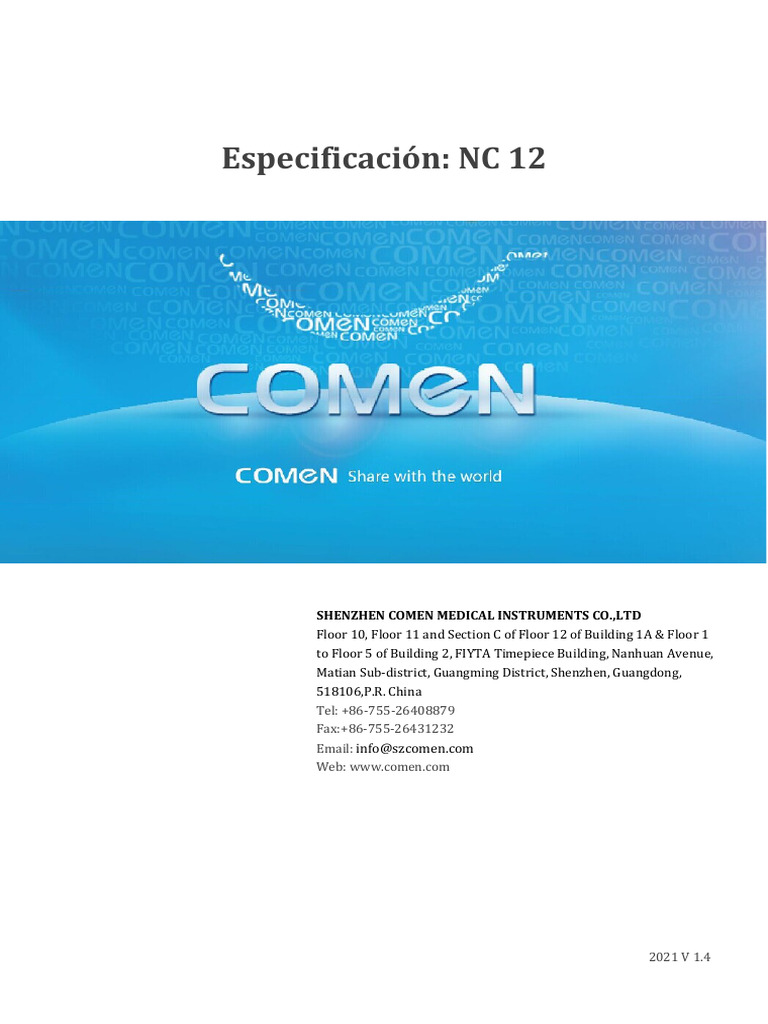 ES-NC 12 - Specification - V1.3 2021.12.09 | PDF | Electrónica ...