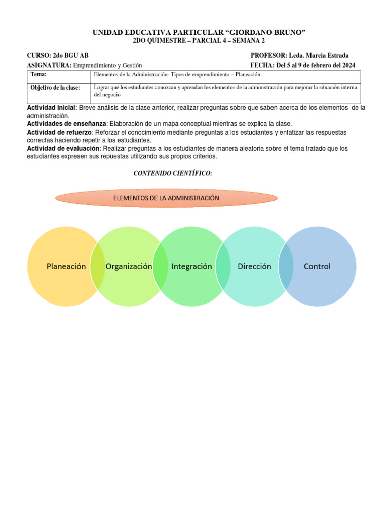 2do, Parcial 4 Semana 2 | PDF